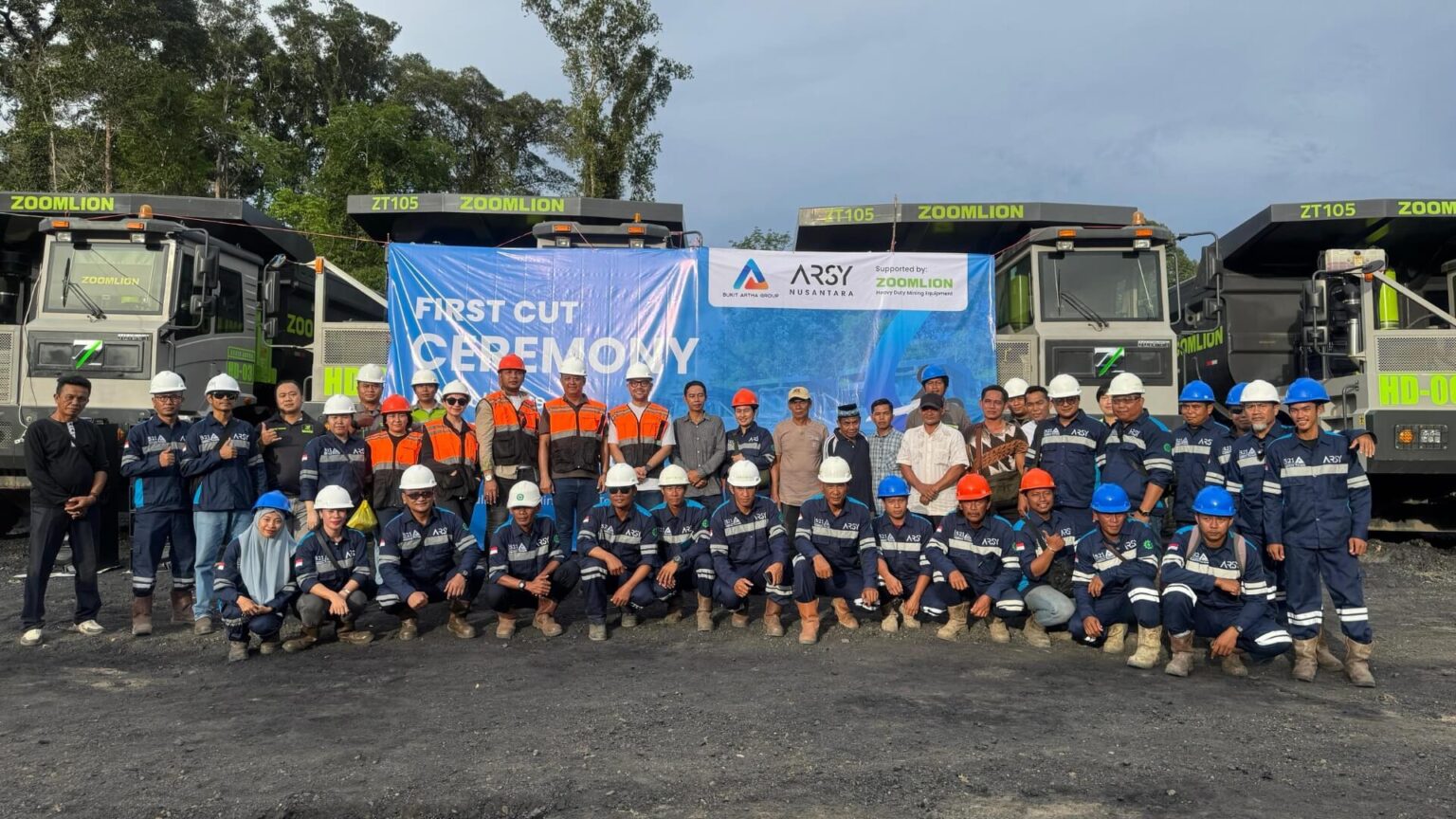 First Cut Ceremony, Langkah Awal Menuju Tambang Baru - Bukit Artha Persada
